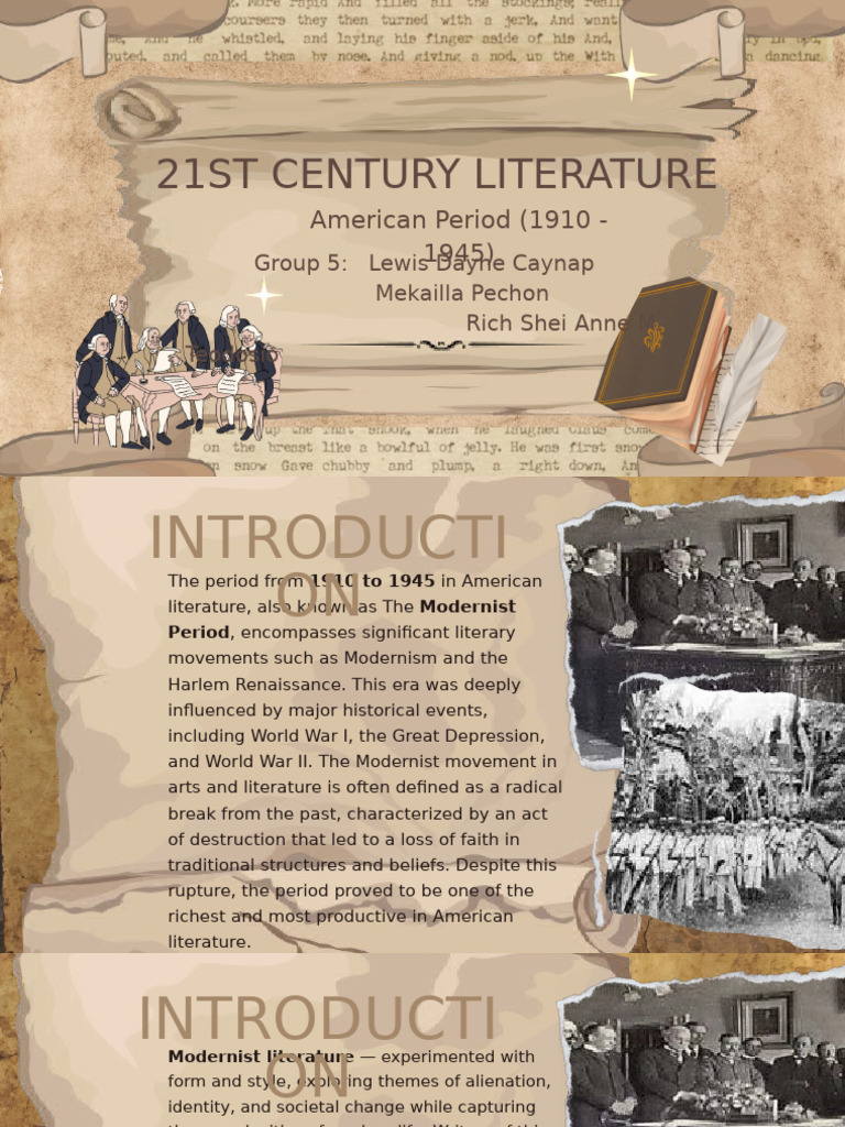 American Period Literature - 20250202 - 222554 - 0000 | PDF | Poetry ...