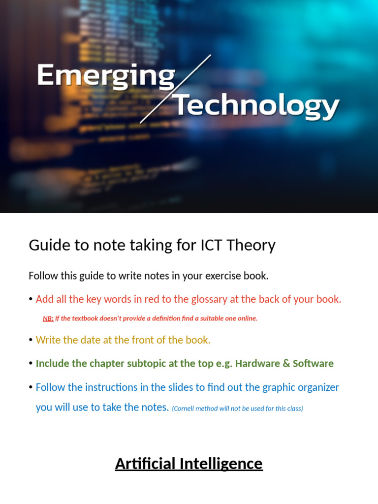 Emerging technologies | PDF