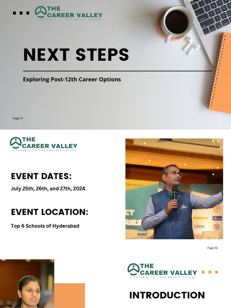 Next Steps - Exploring Post - 12th Career Options 2 | PDF | Learning
