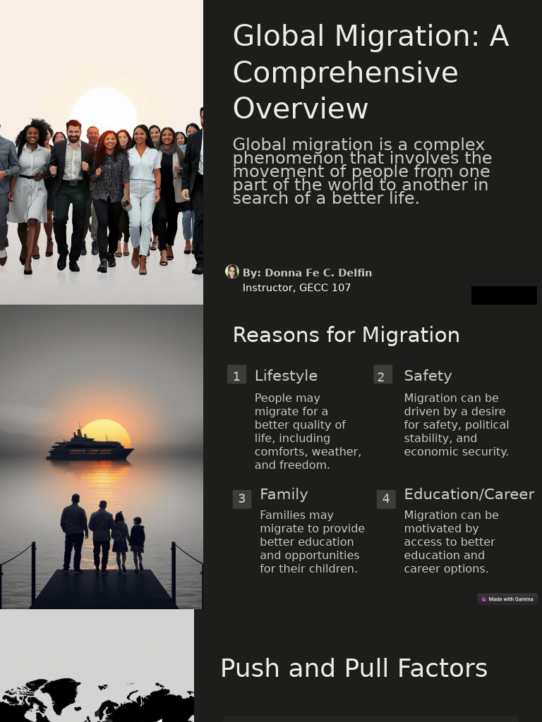Global Migration: Causes and Effects | PDF | Human Migration | Immigration