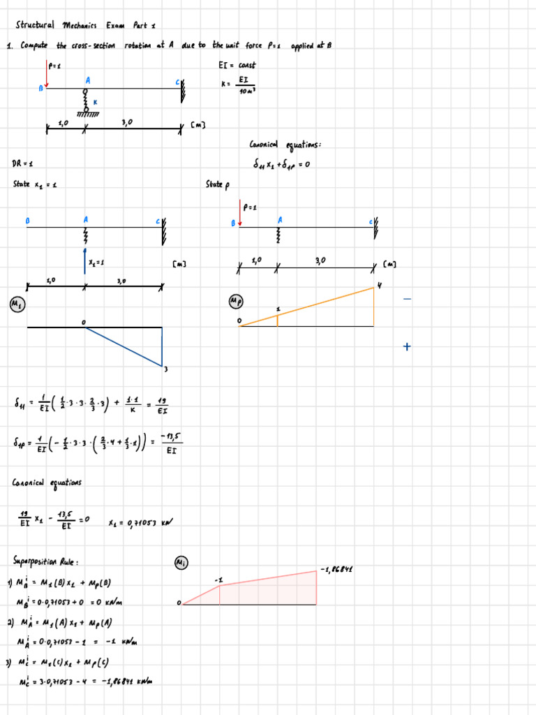 Structural Mechanics Exam Prep | PDF | Physics | Mechanics