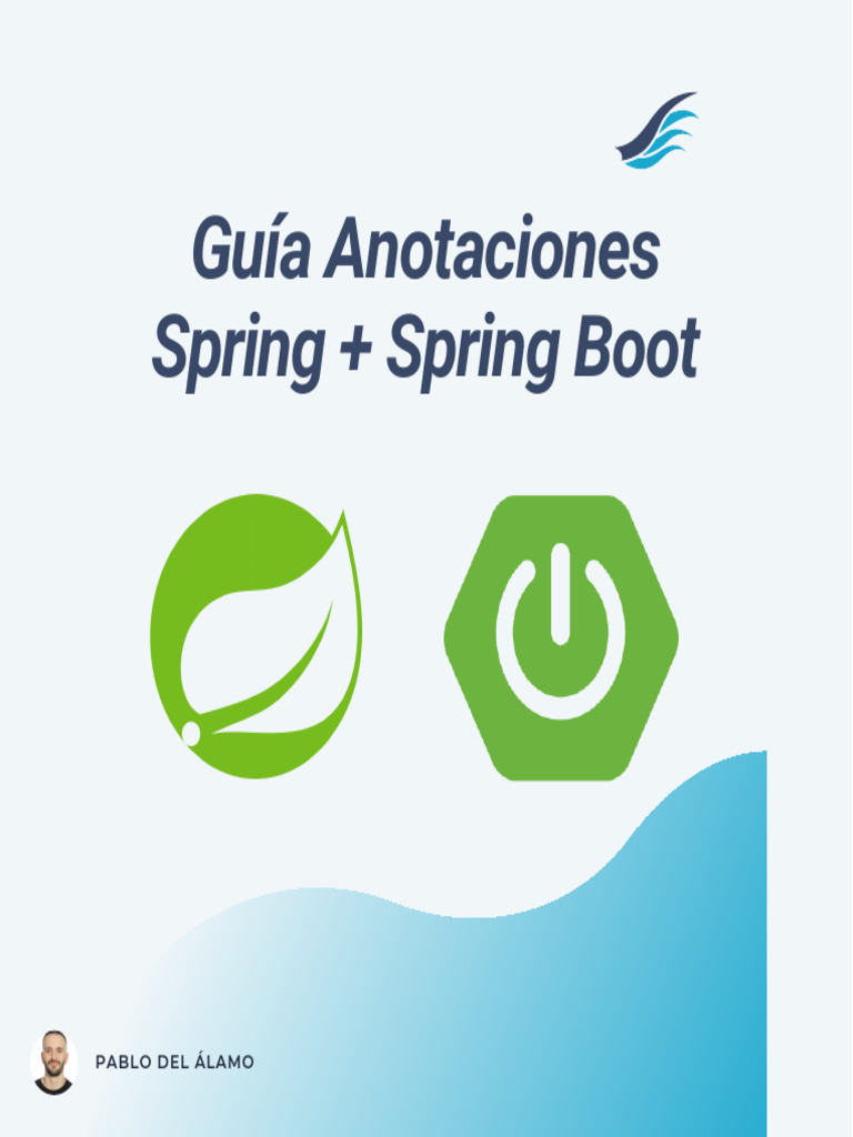 Guía de Anotaciones Spring Boot | PDF | Software | Informática