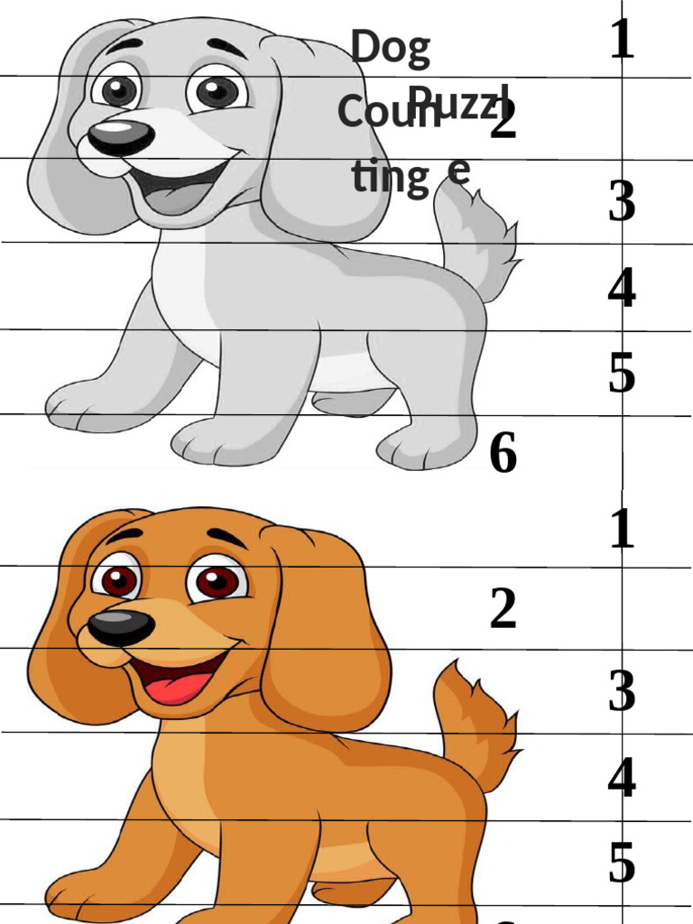 Dog Counting Puzzle | PDF