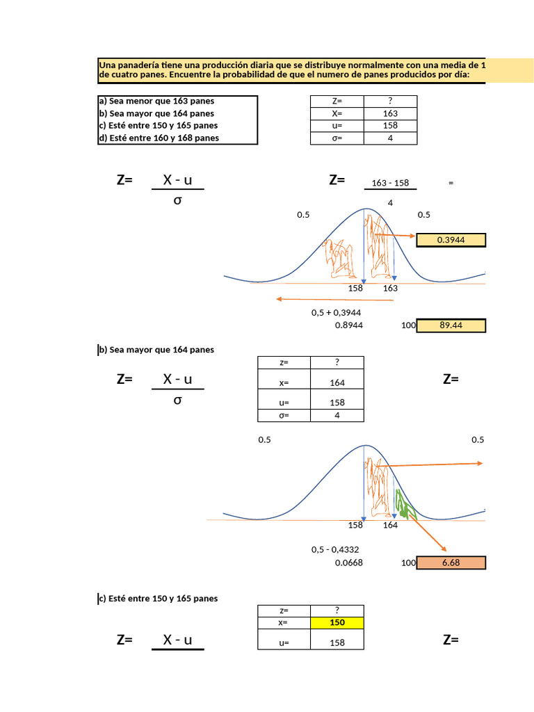 Distribución Normal Estandar | PDF | Teoría estadística | Análisis ...