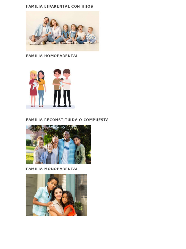 Tipos de Familia | PDF