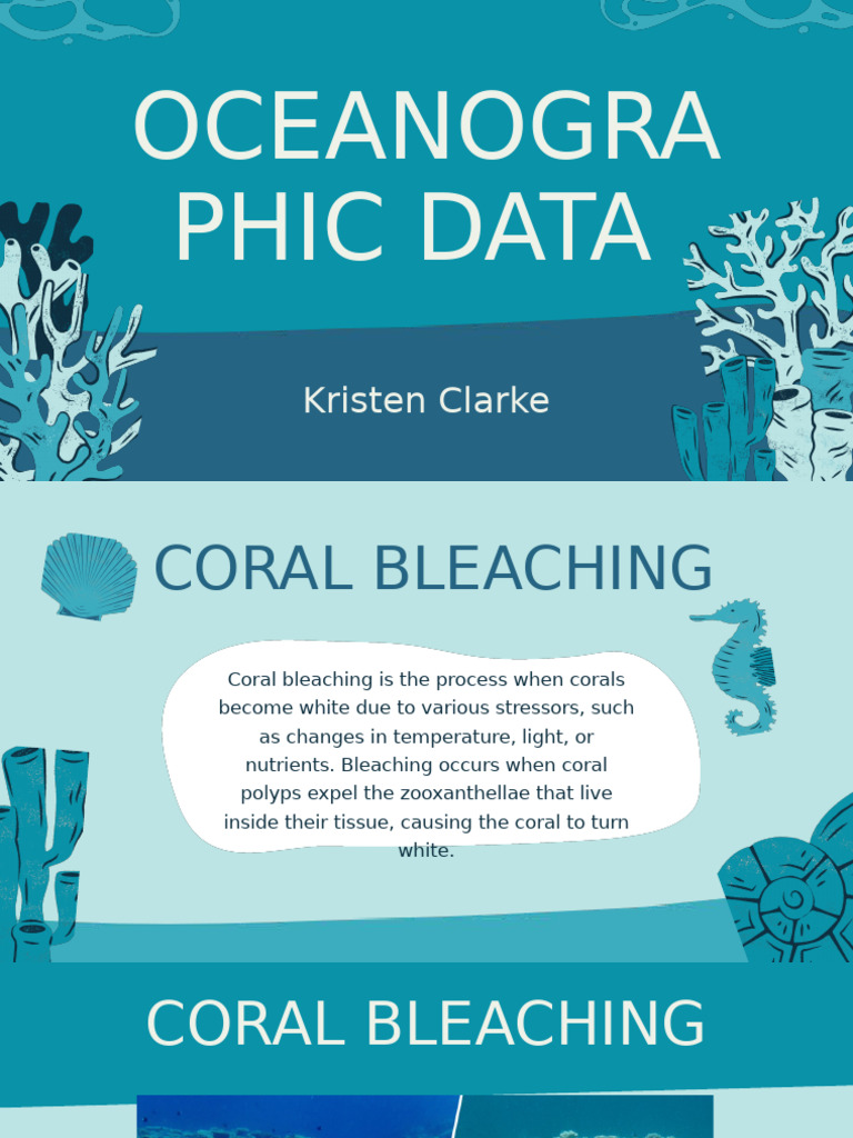 Oceanographic Data | PDF | Coral | Coral Reef