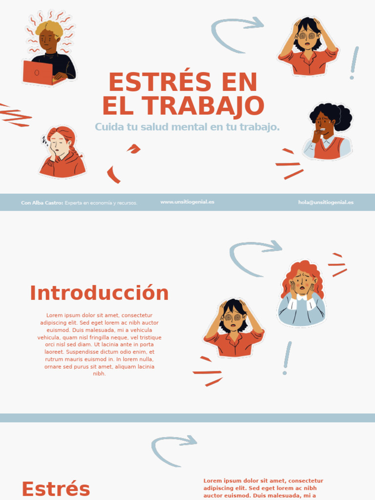Estrés Laboral y Salud Mental | PDF