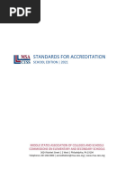 COBIS Accreditation Standards 2024 | PDF