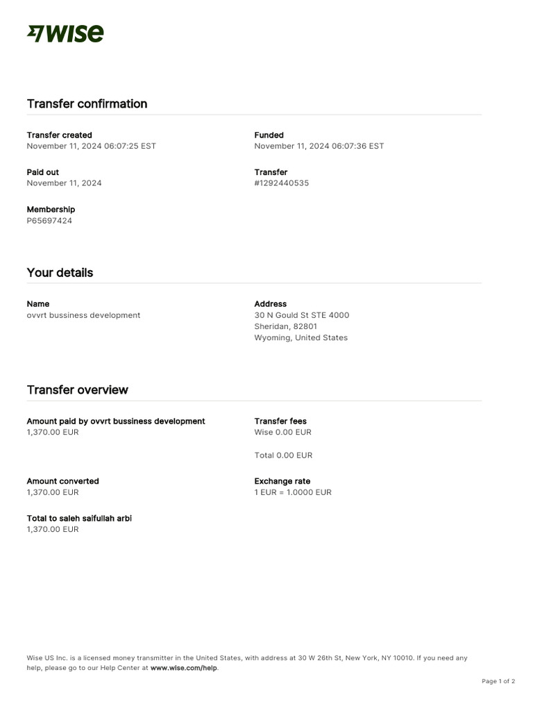 wise_transaction_invoice__transfer__1292440535__4252327151__en | PDF