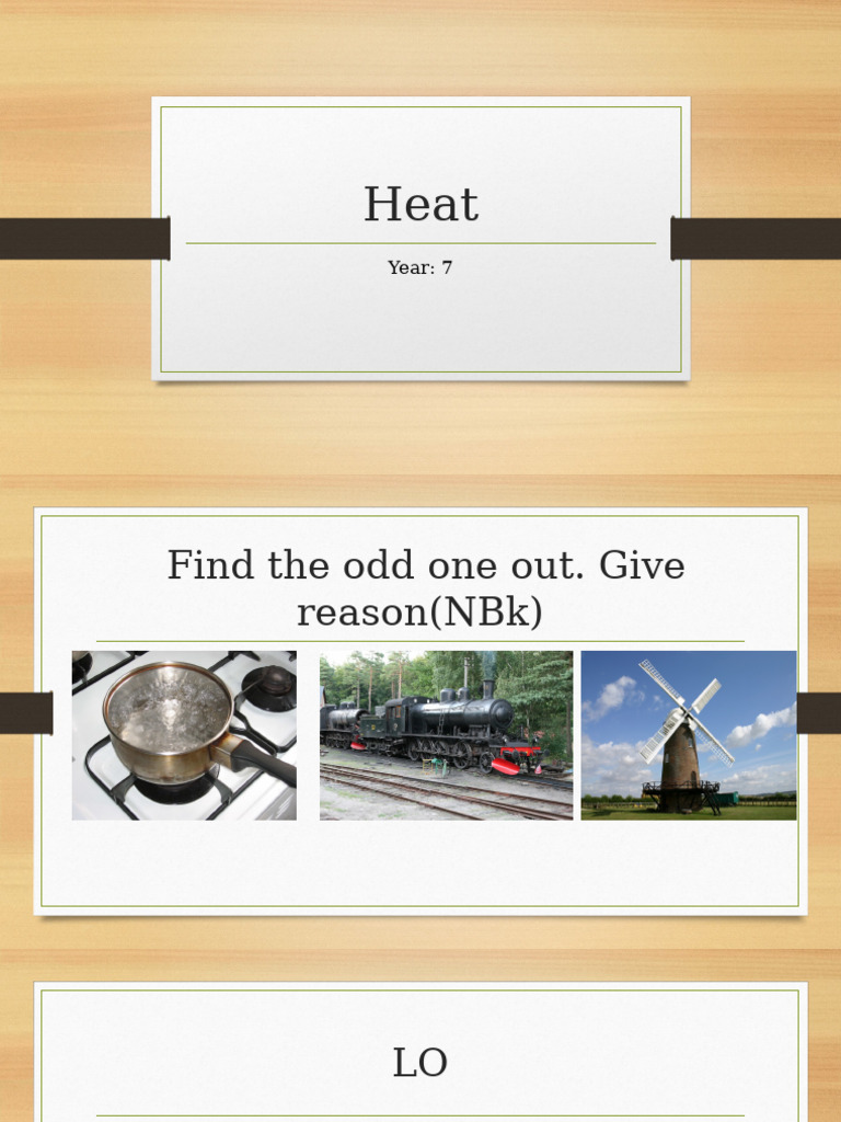 Gr7 - Heat and Flow of Temperature - Day 1 | PDF