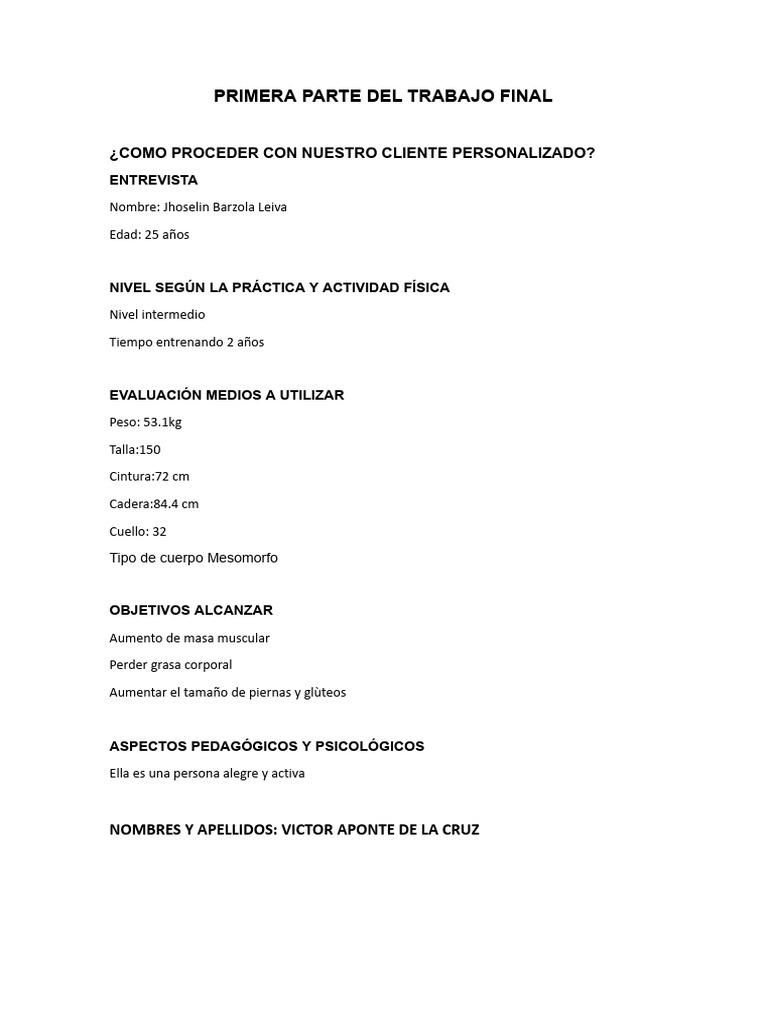 Primera Parte Del Trabajo Final Victor Aponte de La Cruz | PDF