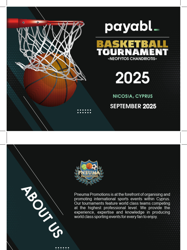 Basketball Tournament 2025 | PDF
