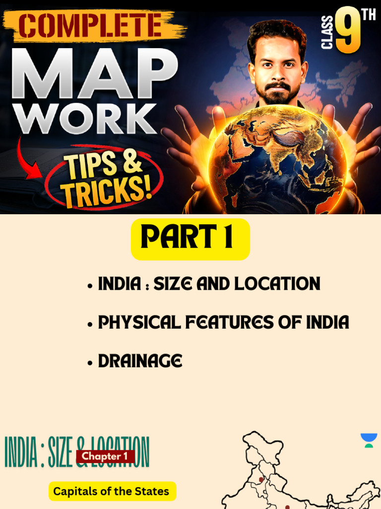 Class 9 All Map in One Shot | PDF