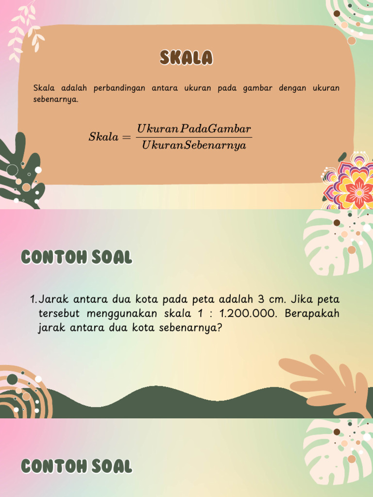 Memahami Skala dan Faktor Perbesaran | PDF