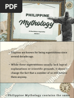 Bathala in Philippine Mythology. | PDF