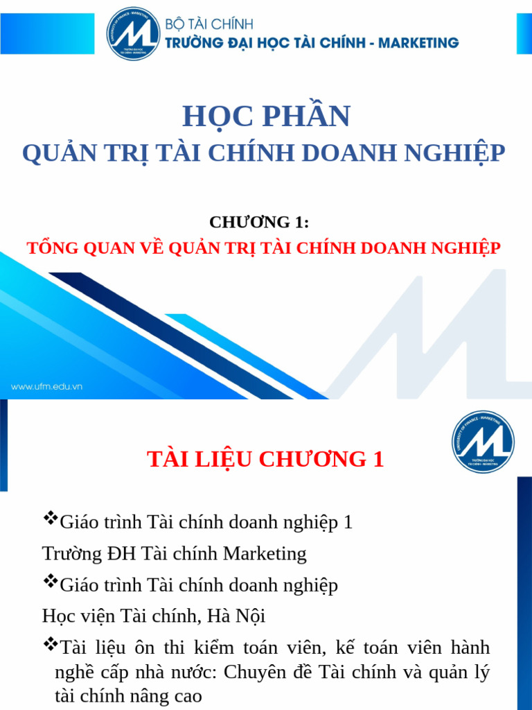 Chương 1 - Tong Quan | PDF