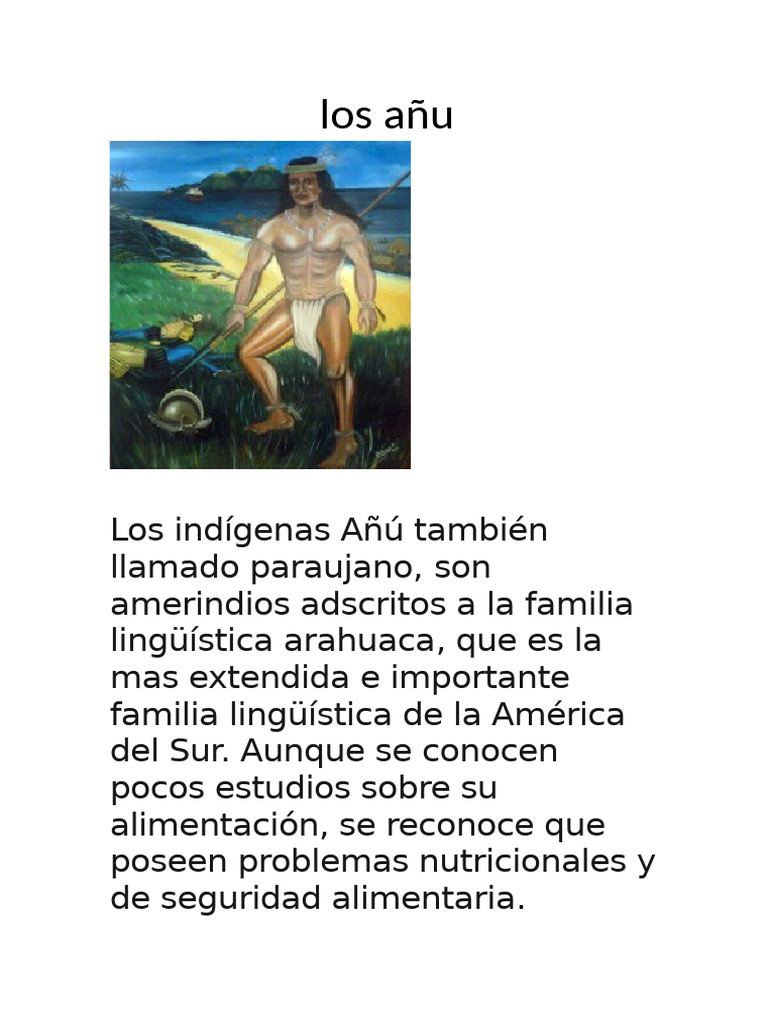 Cultura y tradiciones de los Añú | PDF