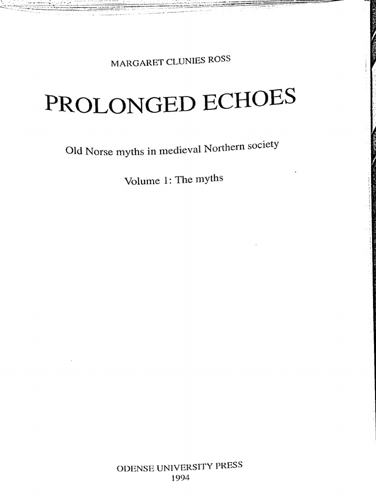 Clunies Ross - Ch. 2 - Prolonged Echoes | PDF