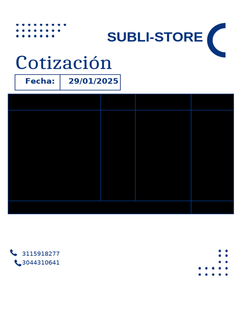 Factura Subli | PDF