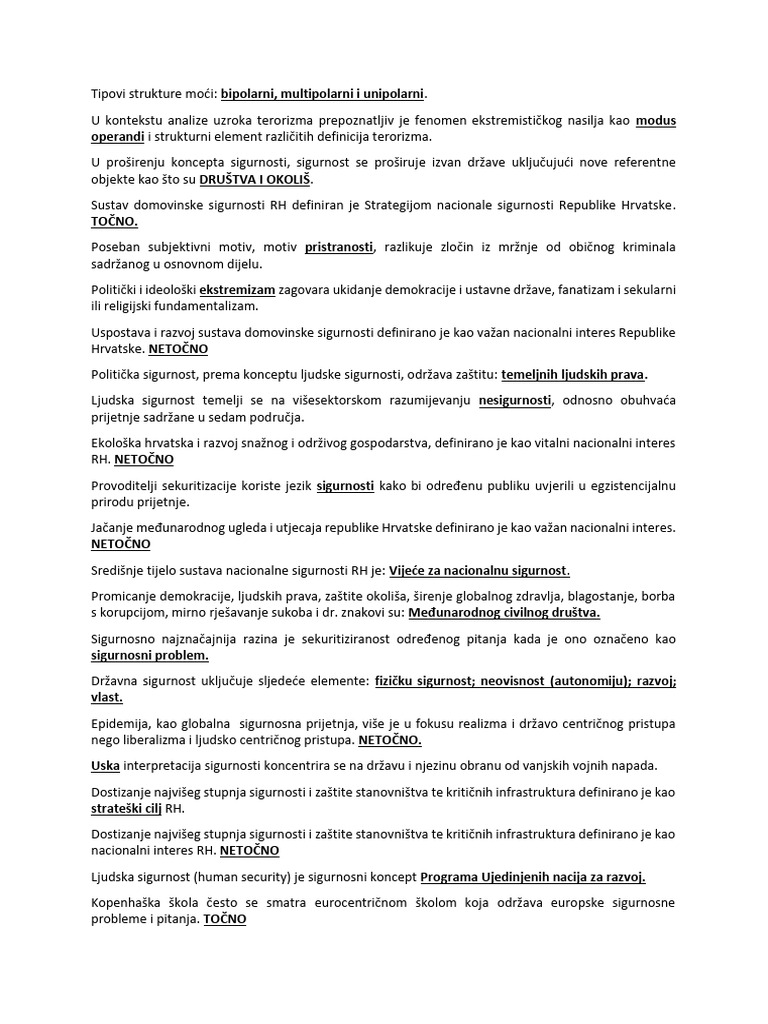 Za Ispit Nacionalna | PDF