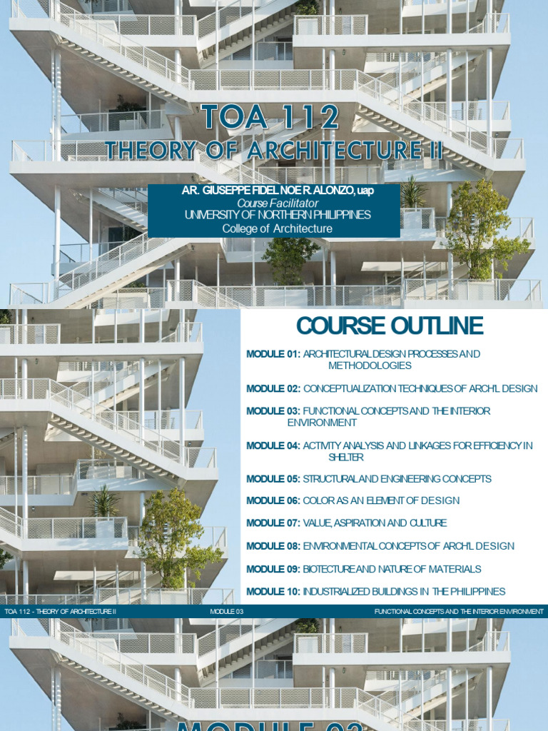 Toa Presentation - Module 3 Functional Concepts and Interior ...