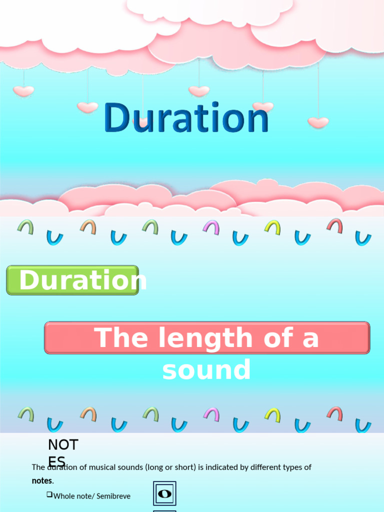 Understanding Musical Note Durations | PDF | Notation | Elements Of Music