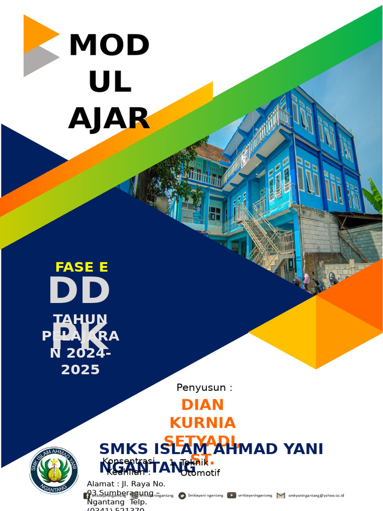 modul ajar tkr FASE E 2024 dian | PDF