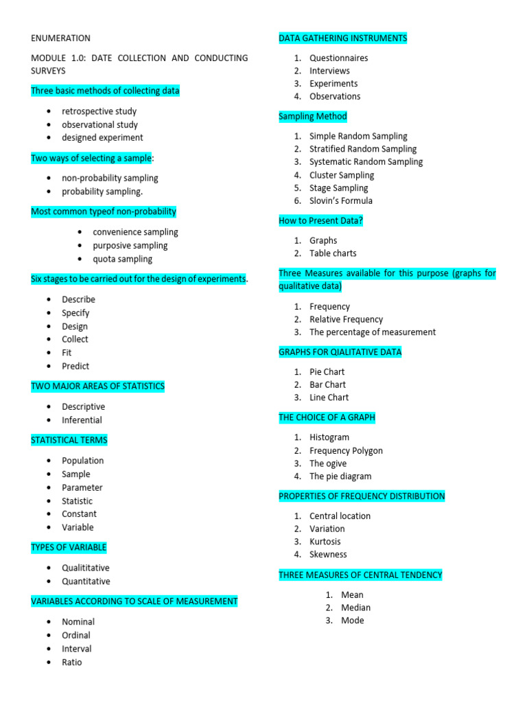 EDA-REVIEWER-1 | PDF | Sampling (Statistics) | Statistics