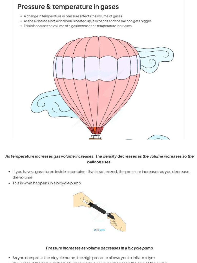 pressure and temp notes | PDF