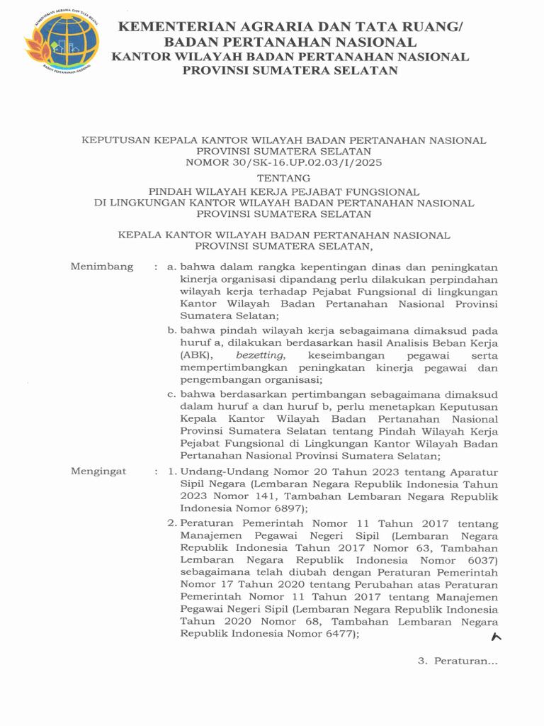 SK Jabatan Fungsional TMT 3 Feb - 250131 - 122528 | PDF