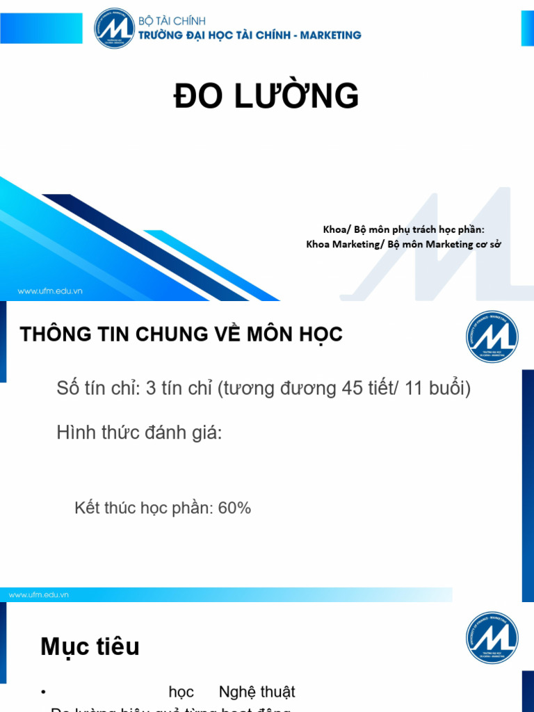 Slide Giáo Trình UFM | PDF