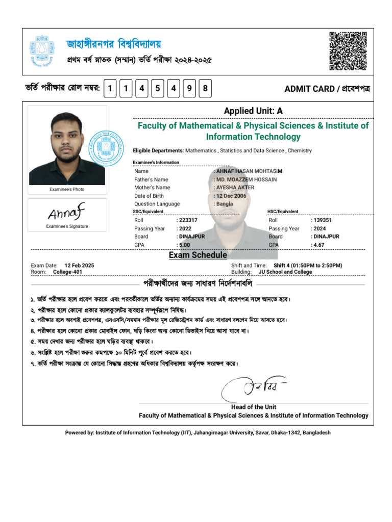 Ahnaf Hasan Mohtasim, A | PDF