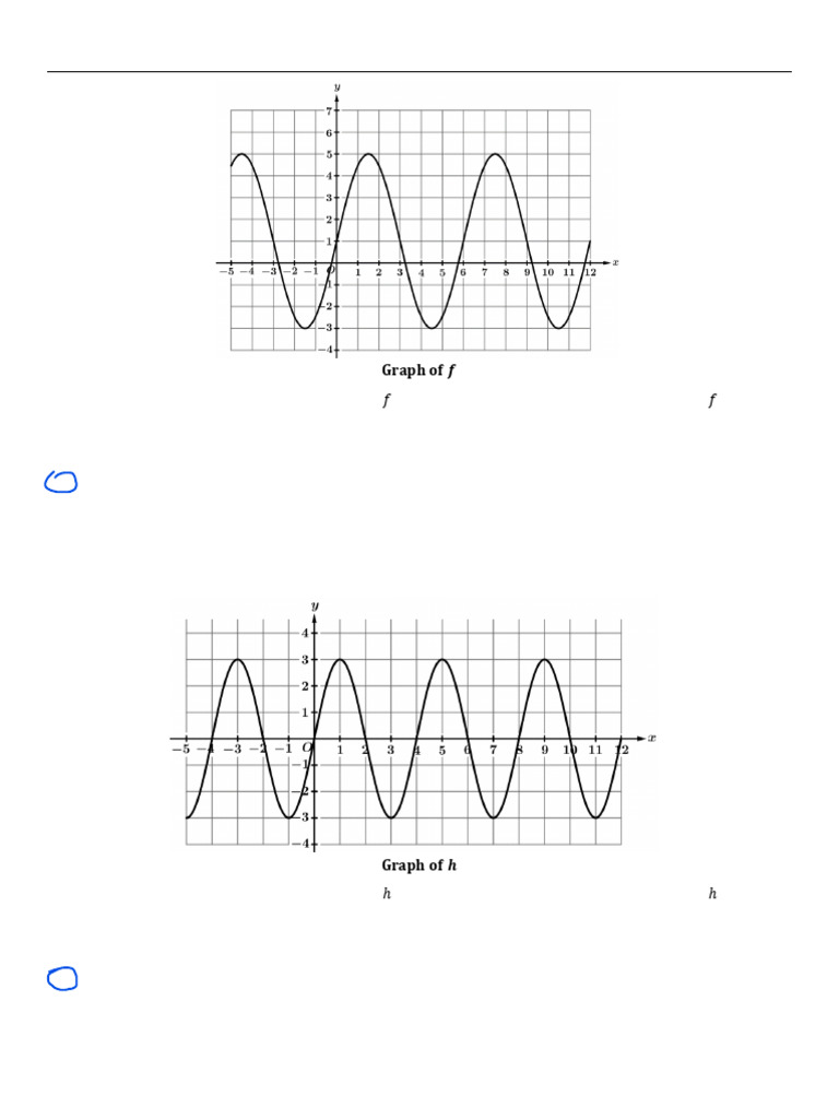 3.7 Sinusoidal Function Context and Data Modeling Worksheet | PDF | Function (Mathematics ...