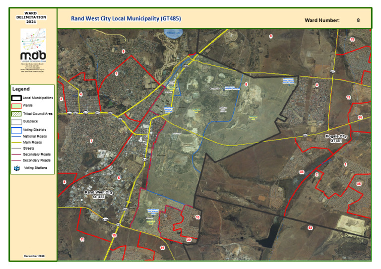 Rand West City Ward Delimitation 2021 | PDF