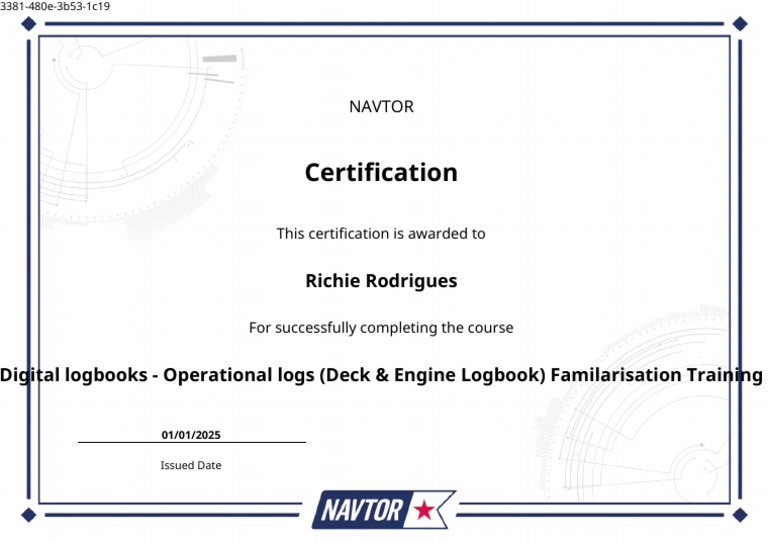 certification-Digital-logbooks---Operational-logs-Deck-&-Engine-Logbook ...