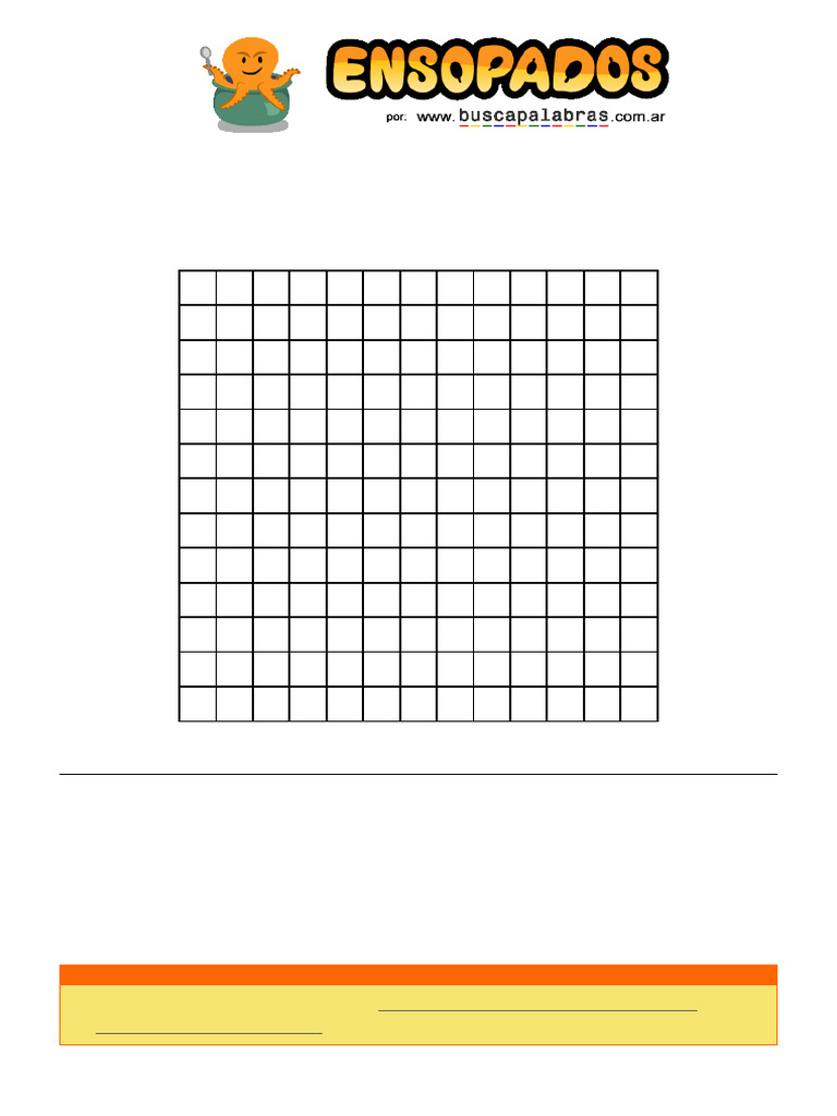 Sopa de Letras de Elementos de La Comunicación | PDF