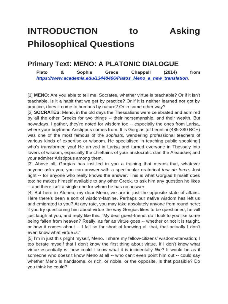 philo dialogue | PDF | Socrates | Classical Greek Philosophy