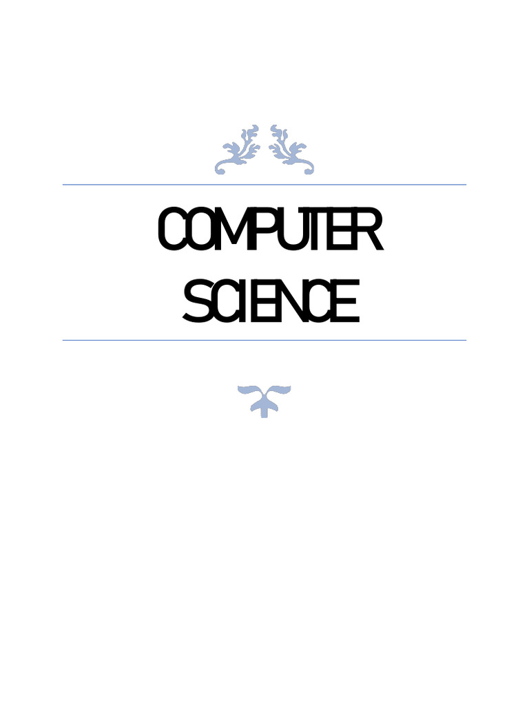 Computer Science | PDF
