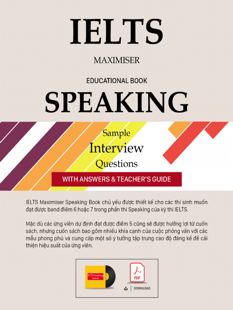 IELTS Speaking Test Preparation Guide | PDF | Family | International ...