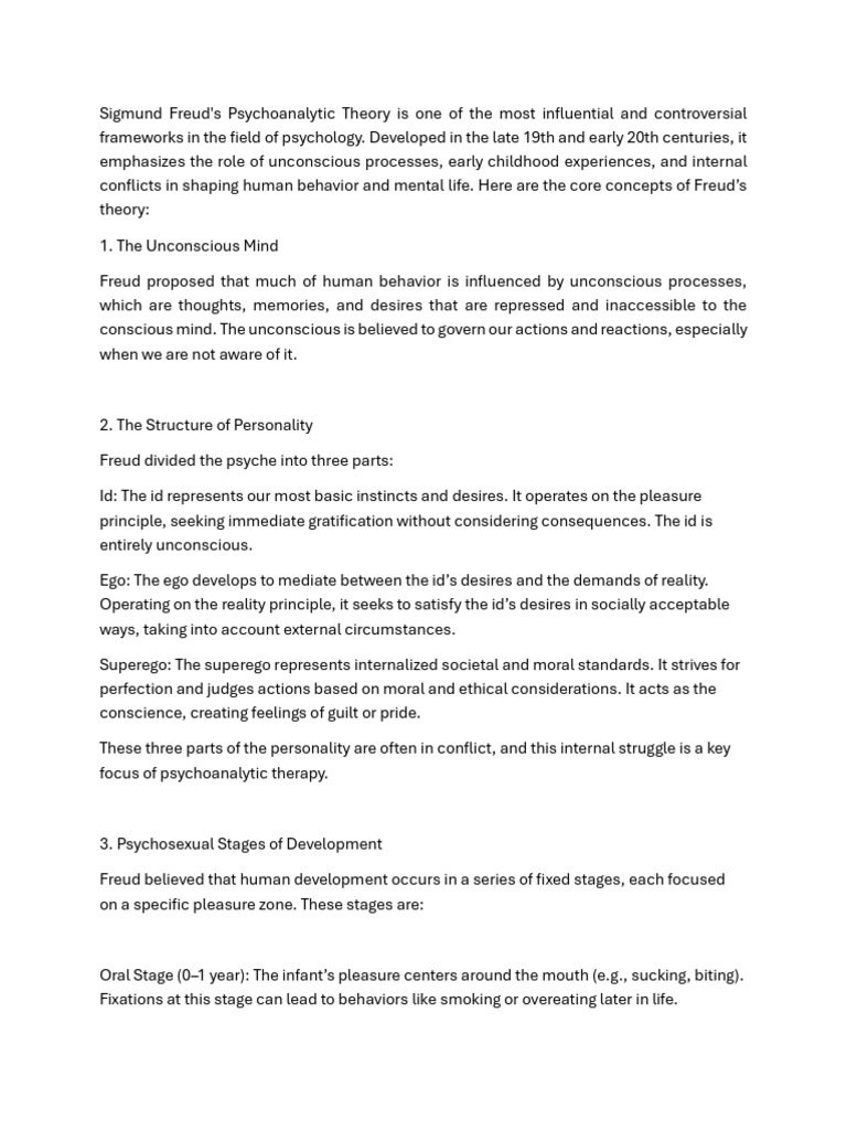 Sigmund-Freud | PDF | Unconscious Mind | Sigmund Freud