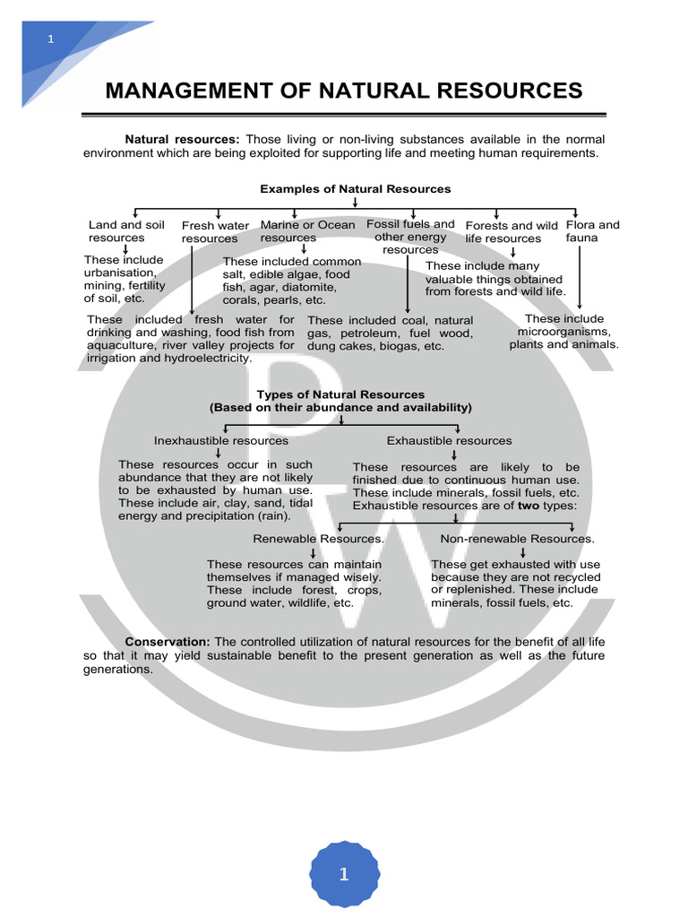Class 10 Science Chapter Notes | PDF | Nature | Earth Sciences