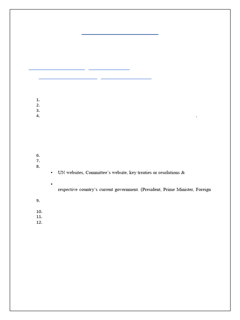 UNHRC Position Paper Submission Guide | PDF | Artificial Intelligence ...