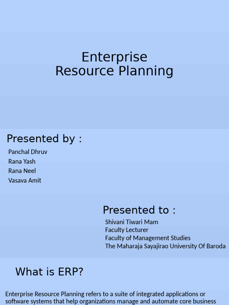 ICTM | PDF | Enterprise Resource Planning | Cloud Computing