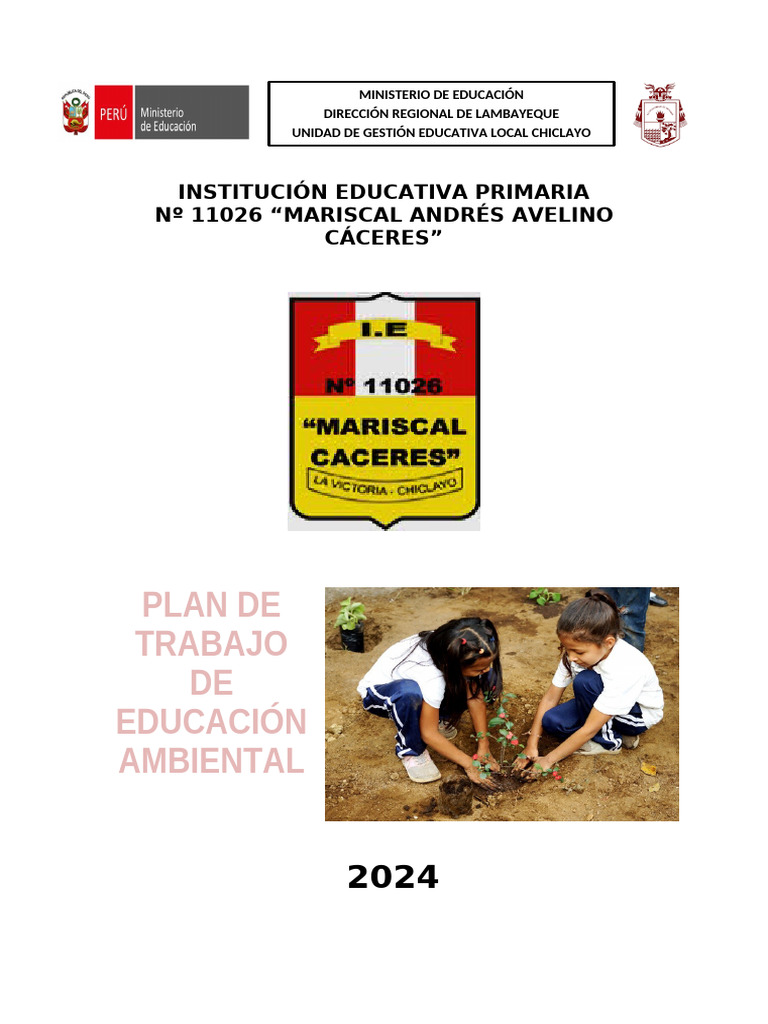 PLAN ANUAL DE MEDIO AMBIENTE-30036--OKEY | PDF | Residuos | Entorno natural