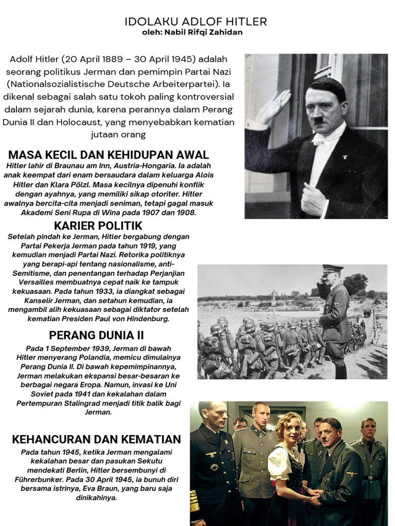Kontroversi Adolf Hitler | PDF
