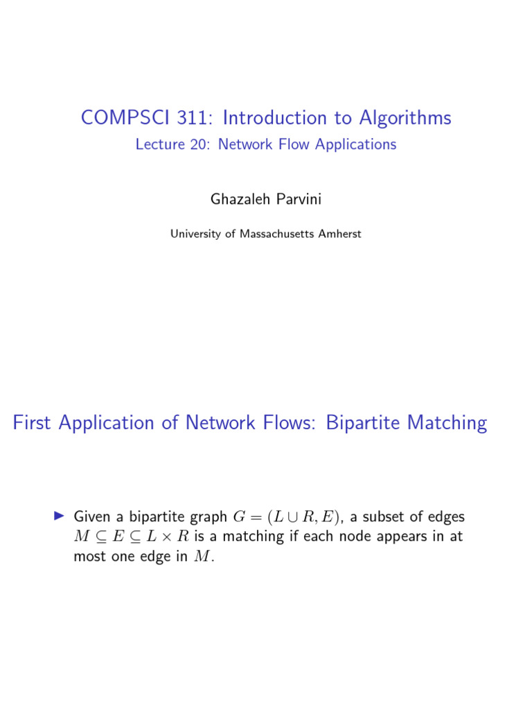20-flow3 | PDF | Theoretical Computer Science | Computational Complexity Theory