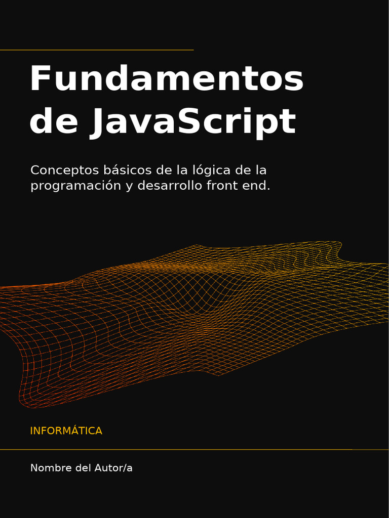 Fundamentos de JavaScript y Front End | PDF