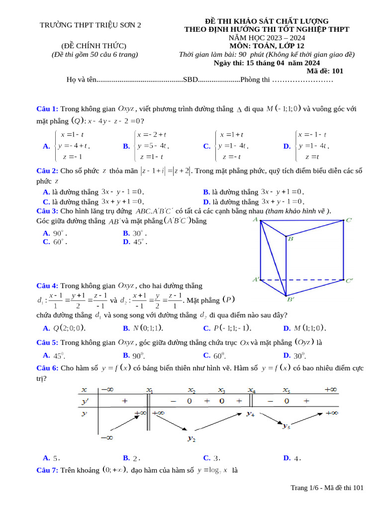Mã 101 | PDF