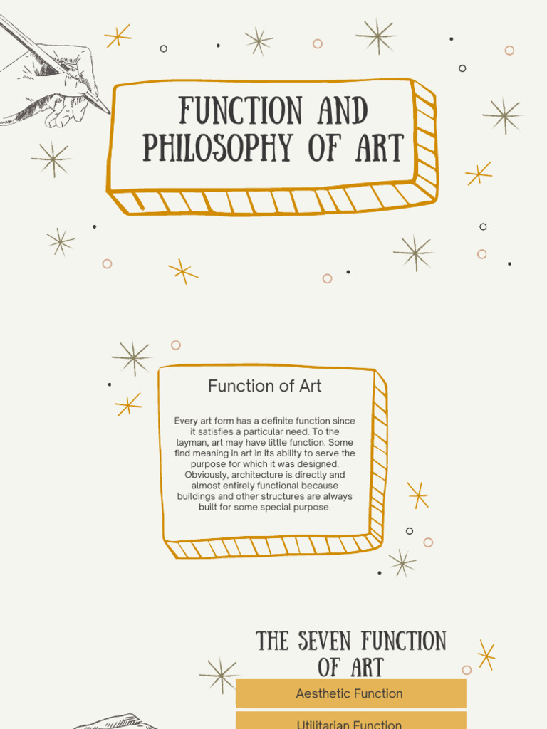 Function and Philosophy of Art - 20250123 - 095041 - 0000 | PDF ...