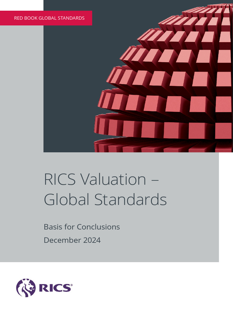 Red Book 2025 - Basis For Conclusions | PDF | Real Estate Appraisal